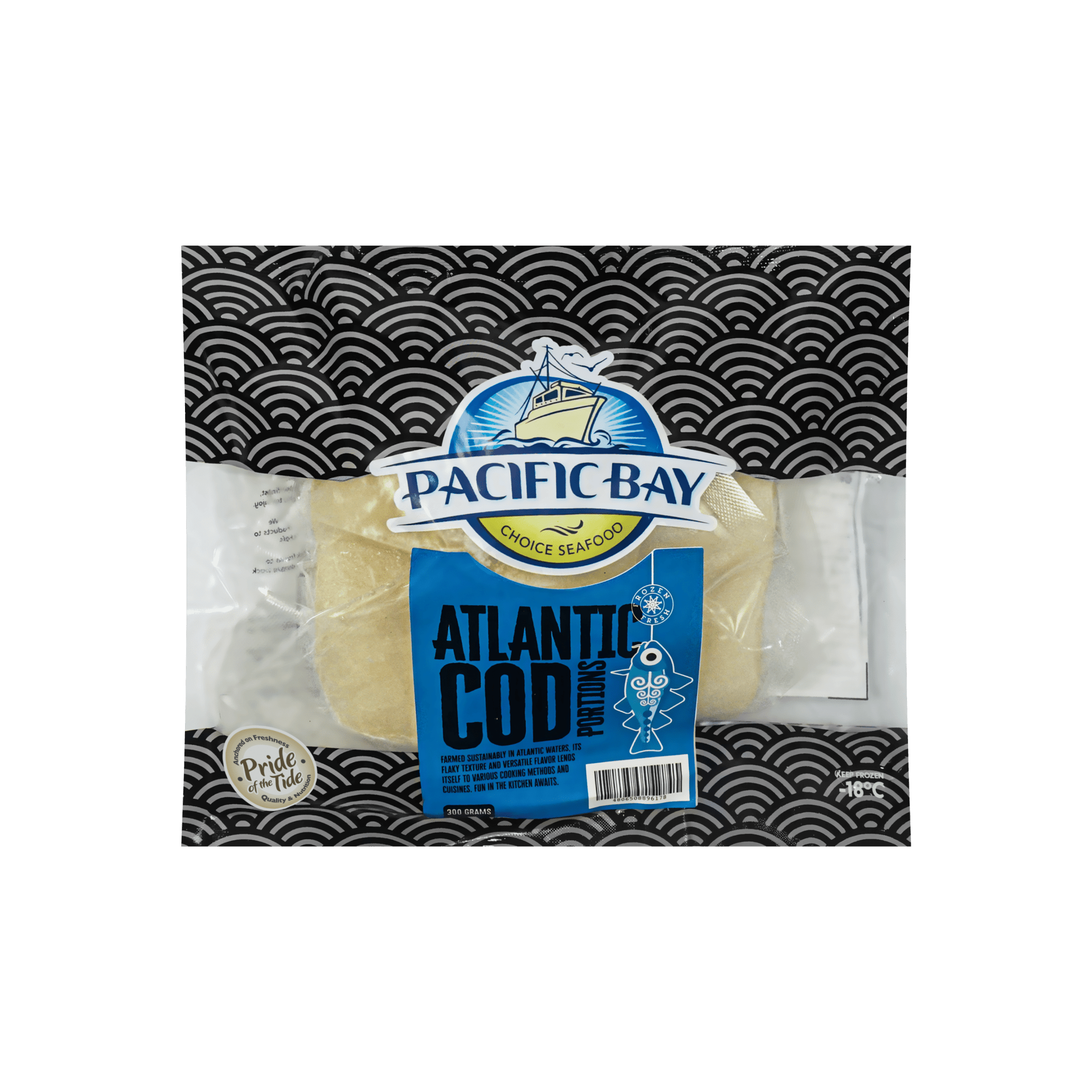 Pacific Bay Atlantic Cod Portions