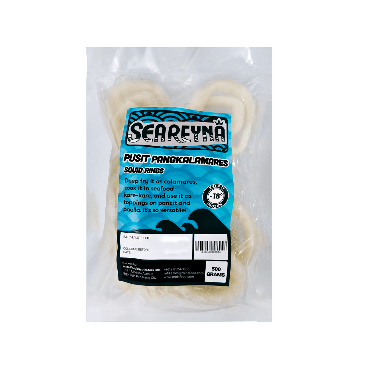 Pusit Pangkalamares (Squid Rings) – Pacific Bay