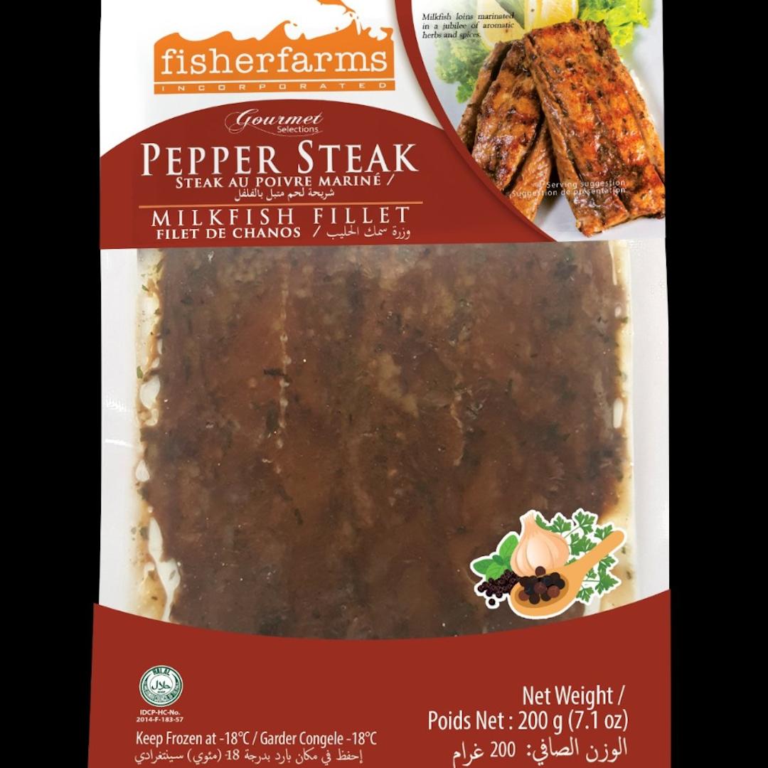 Fisher Farms Pepper Steak Milkfish Fillet – Pacific Bay